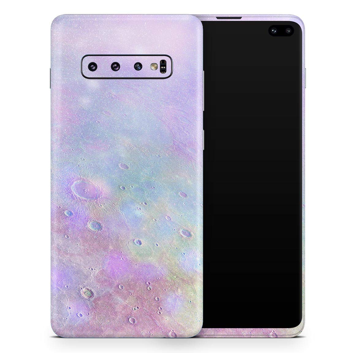 DesignSkinz The Tie-Dye Cratered Moon Surface Protective Vinyl Decal Wrap Skin Cover Compatible with The Samsung Galaxy S20 (Screen Trim & Back Glass Skin)