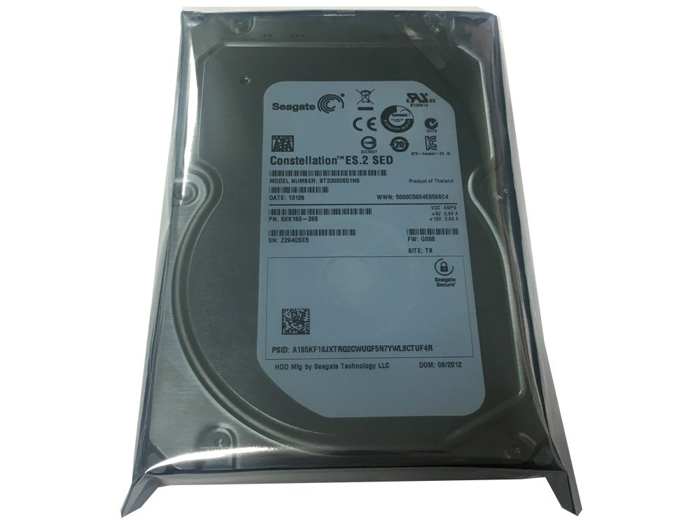 Seagate Constellation ES.2 ST33000651NS 3TB 7200 RPM 64MB Cache SATA 6.0Gb/s 3.5" Internal Enterprise Hard Drive (Renewed)