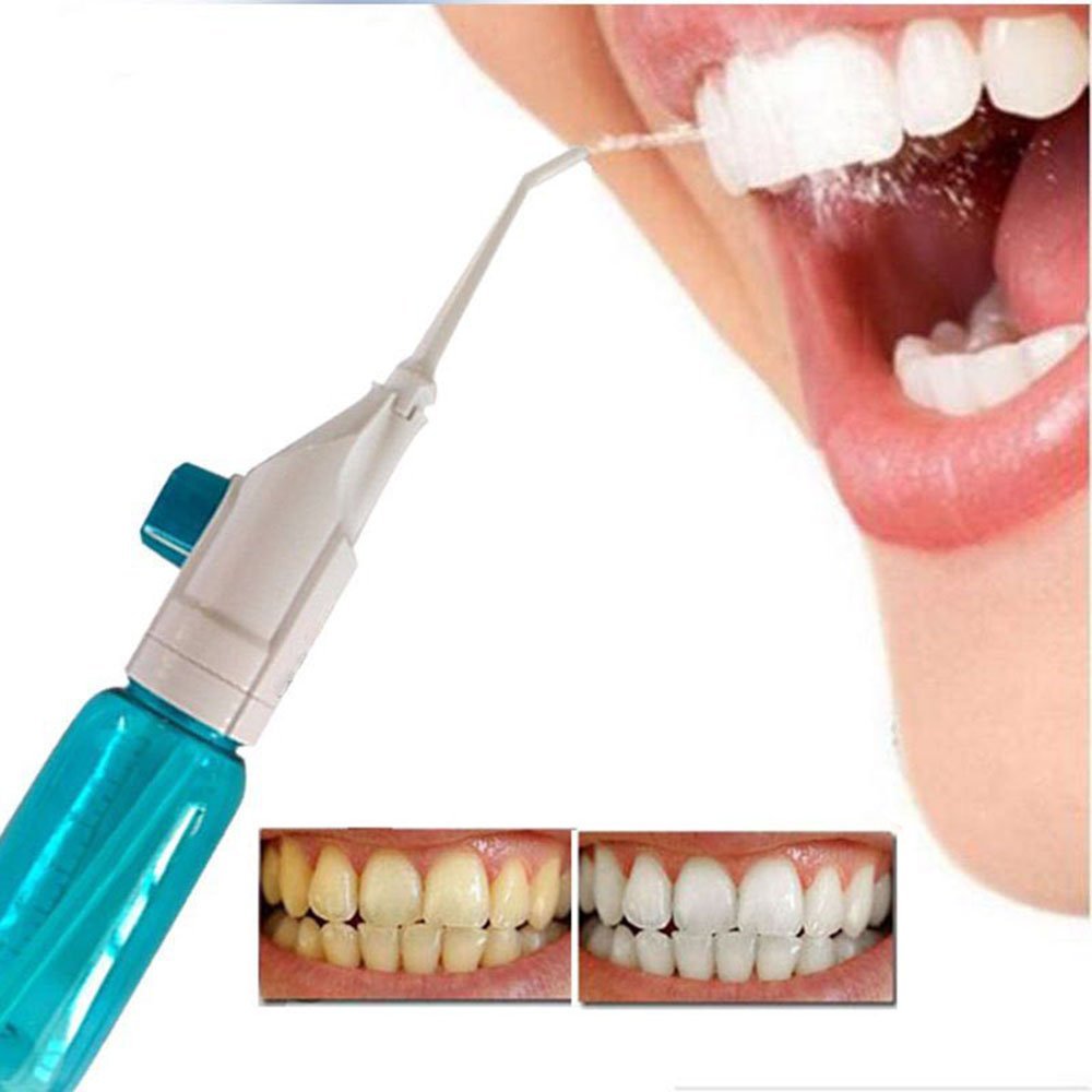 Portable Liquid Flosser, Cordless Travelling Liquid Jet Air Technology Dental Oral Irrigator or Air Flosser Liquid Pick for Teeth Cleaning