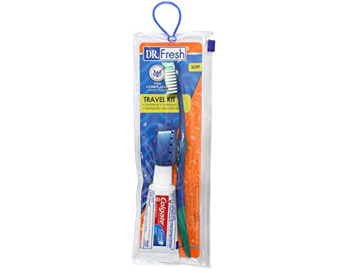 Dr. Fresh Toothbrush on the Go Travel Kit