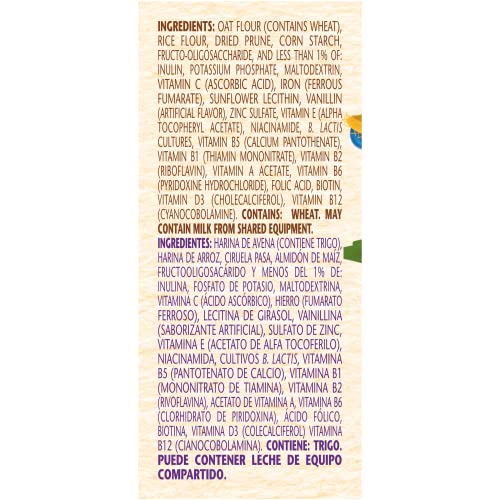 Nestle Nestum, Oat Rice & Prune, 9.5 Ounce (Pack of 12)