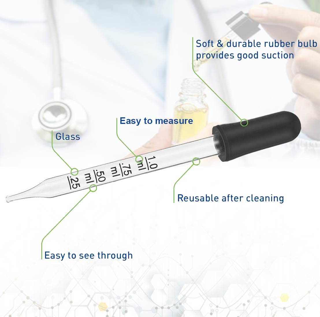A2ZScilab Plant Study & Plant Research Kit, 17 PC - Botany Dissection kit for Lab and Field Study - Stainless Steel Scissors Forceps Scalpel Handle Glass Dropper + FREE Sharp Blades & Ruler in a Case