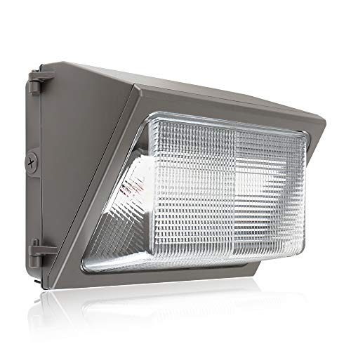 Konlite 100W LED Wall Pack Light 14500LM 145LM/W 5000K Daylight Dust to Dawn 0-10V Dimmable - ETL - 500W Equal