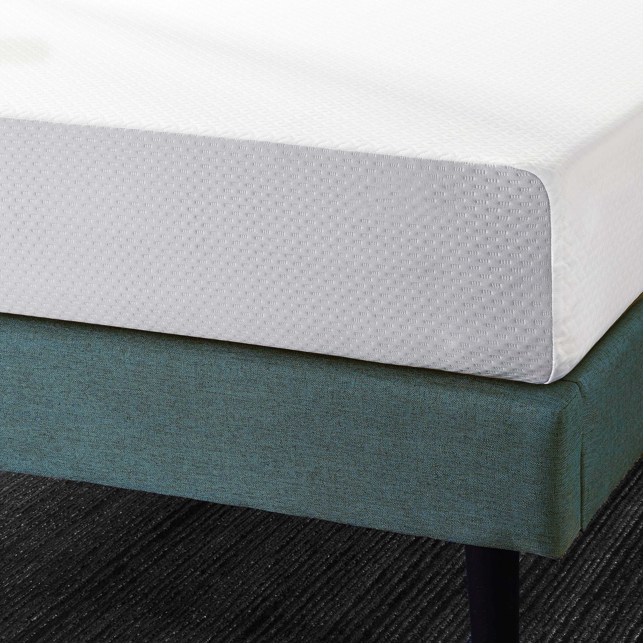 Generic Memory Foam Mattress, Soft Plush Feel, 6 in, Full, White