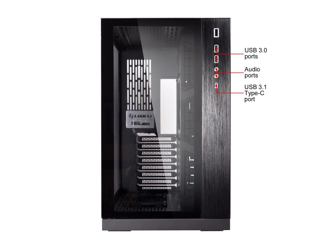 Lian Li PC-O11DX 011 DYNAMIC Tempered glass on the front Chassis body SECC ATX Mid Tower Gaming Computer Case Black