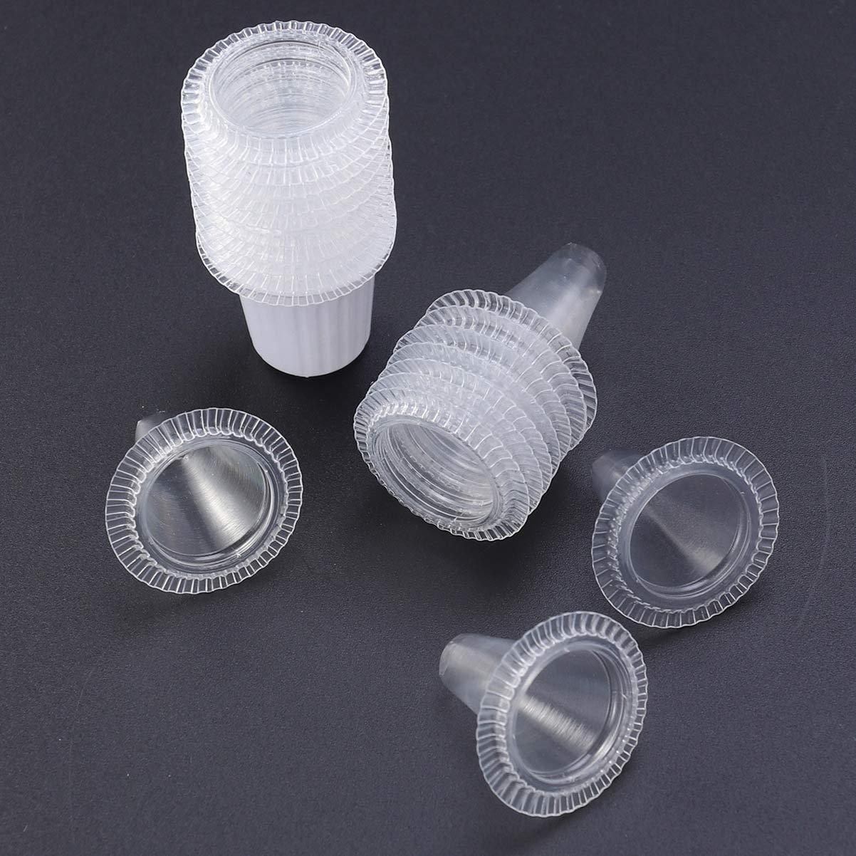 Exceart 100pcs Ear Thermometer Probe Covers Disposable Refill Caps for All Braun