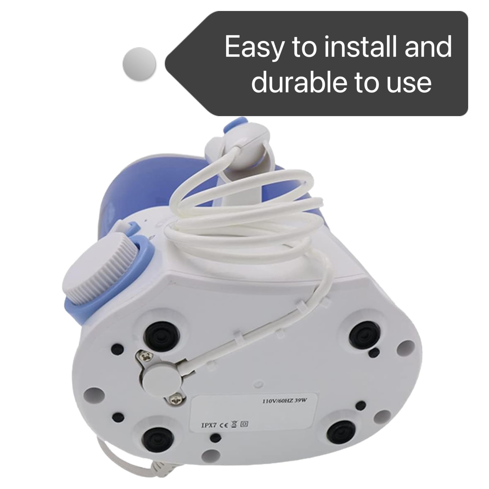 Replacement Hose and Handle Parts Compatible with Waterpik Replacement Parts - Waterpik Water Flosser WP-100 WP-140 WP-150 WP-900 Series Oral Irrigator, Oral Hygiene Accessories