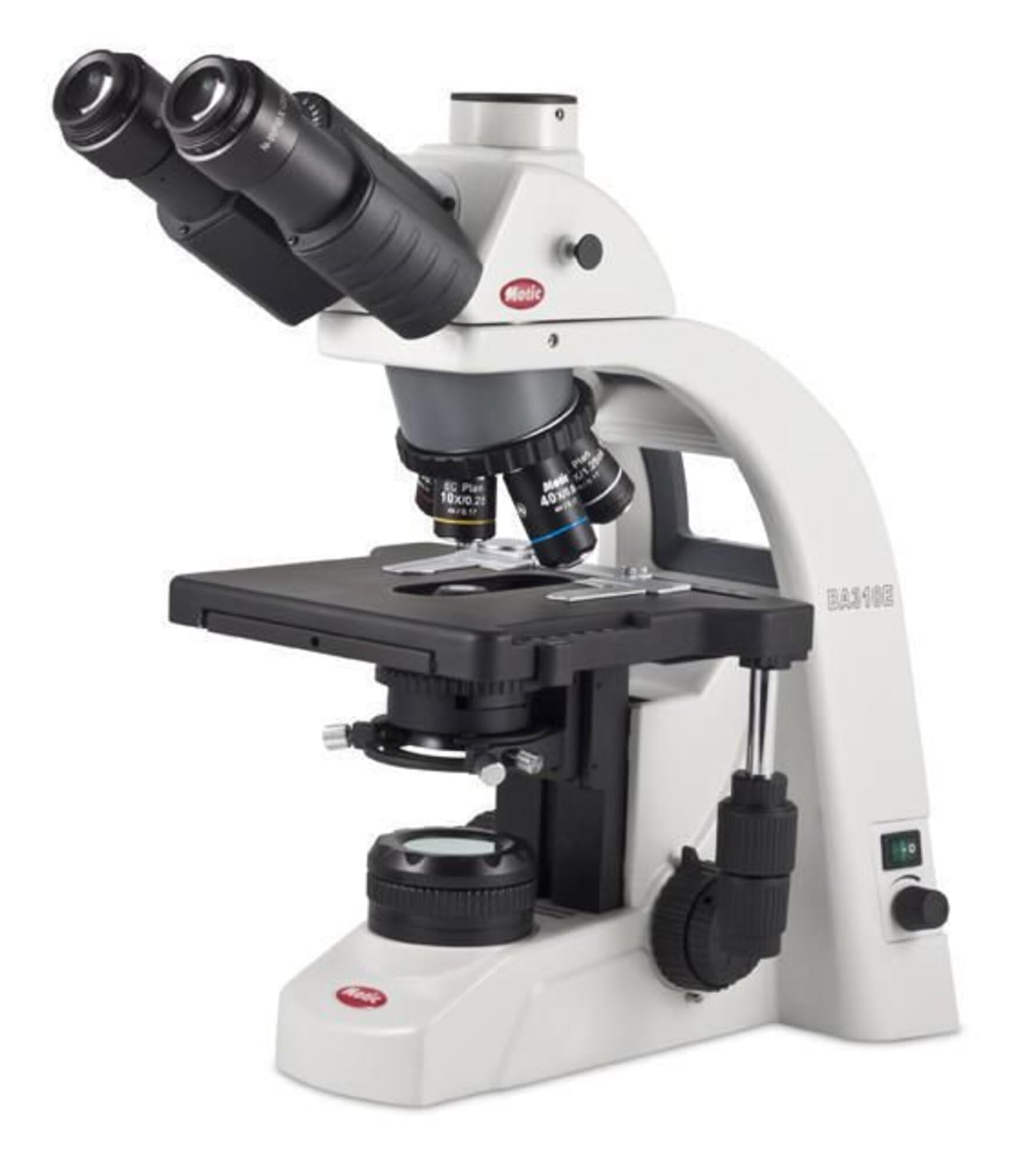 Motic 1100100402631, BA310E Series Elite LED Binocular Compound Microscope, High Color Temp