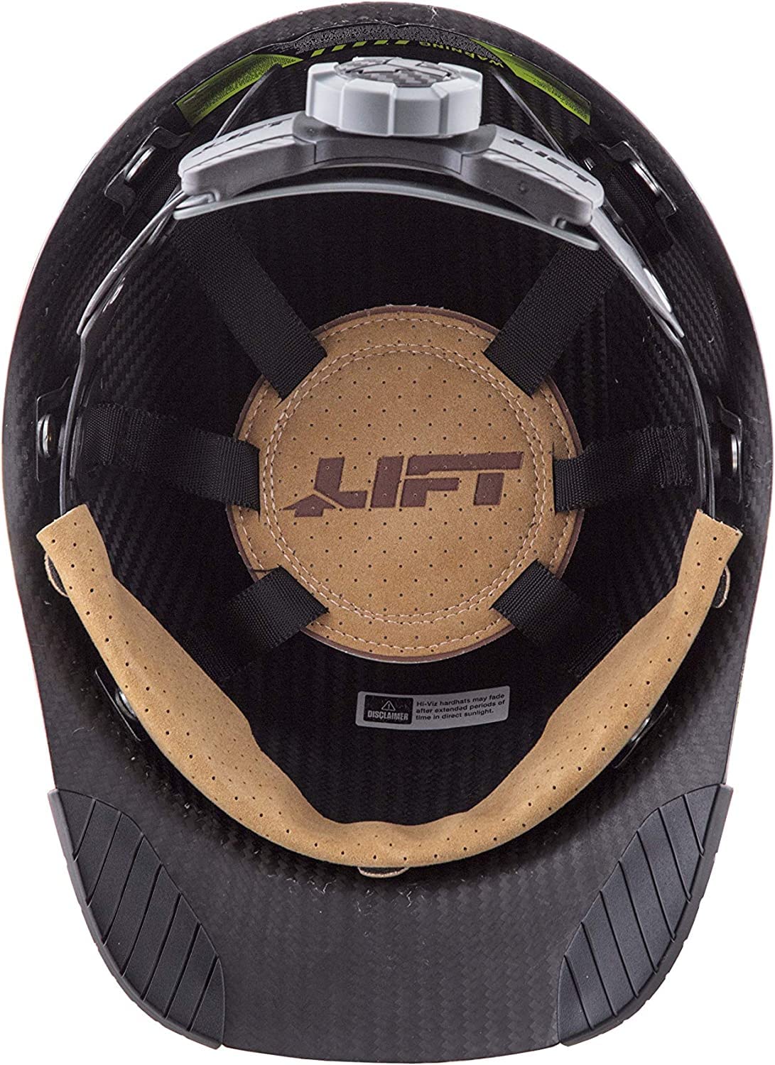 LIFT Safety DAX Fifty 50 Carbon Fiber Cap Style Hardhat ANSI Compliant 6 Point