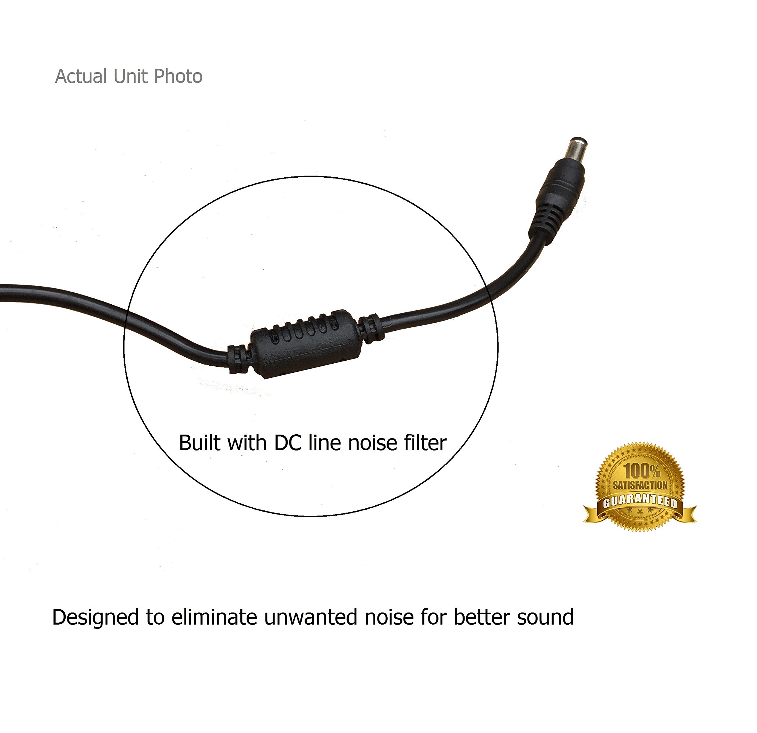 Charger Compatible with Nyne Rock Xtreme & Nyne Rock/Nyne Rock Rugged/Nyne X-Series Portable Wireless Bluetooth Speaker
