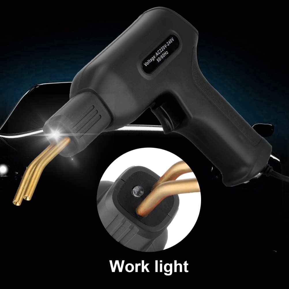 50W Standard Plastic Welding Machine, Plastic Welder Auto Bumper Repair Kit Car Bumper Repair Kit with Staples Hot Stapler Plastic Repair Kit
