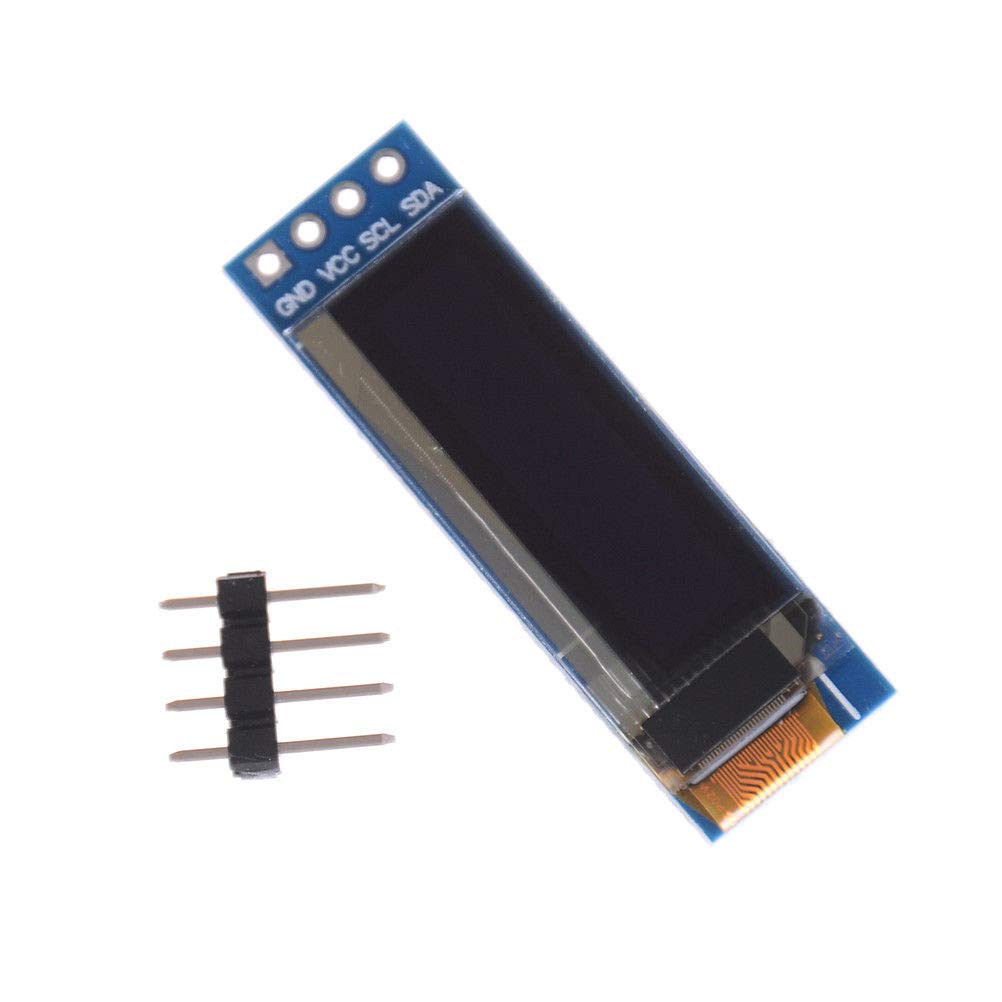 Gump's grocery 0.91'' 128x32 IIC I2C Blue OLED LCD Display DIY Module DC3.3V 5V for PIC Arduino