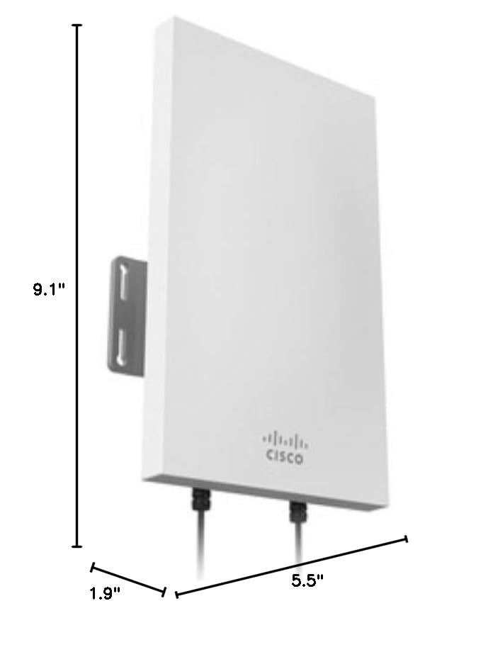 CISCO DESIGNED Meraki Antenna DualBand Sector - (for: MR74, MR76, MR84, MR86)