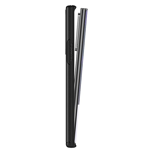 OtterBox Galaxy Note20 Ultra 5G Symmetry Series Case - BLACK, ultra-sleek, wireless charging compatible, raised edges protect camera & screen