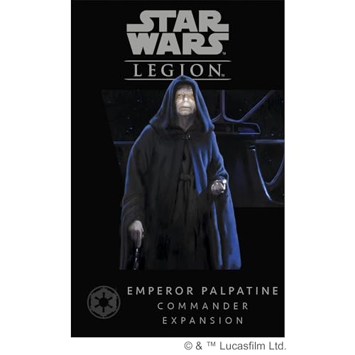 Atomic Mass Games Star Wars: Legion Emperor Palpatine Commander Expansion - Rule The Galaxy! Tabletop Miniatures Strategy Game for Kids & Adults, Ages 14+, 2 Players, 3 Hour Playtime, Made