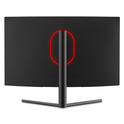 Deco Gear 32" Curved Gaming Monitor 1920x1080 with 3000:1 Contrast Ratio, 75 Hz Refresh Rate, 6ms Response Time, 16:9 Aspect Ratio, 103% sRGB Area Ratio