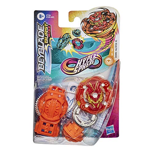BEYBLADE Burst Rise Hypersphere Cosmic Valtryek V5 Starter Pack -- Stamina Type Battling Game Top and Launcher, Toys Ages 8 and Up