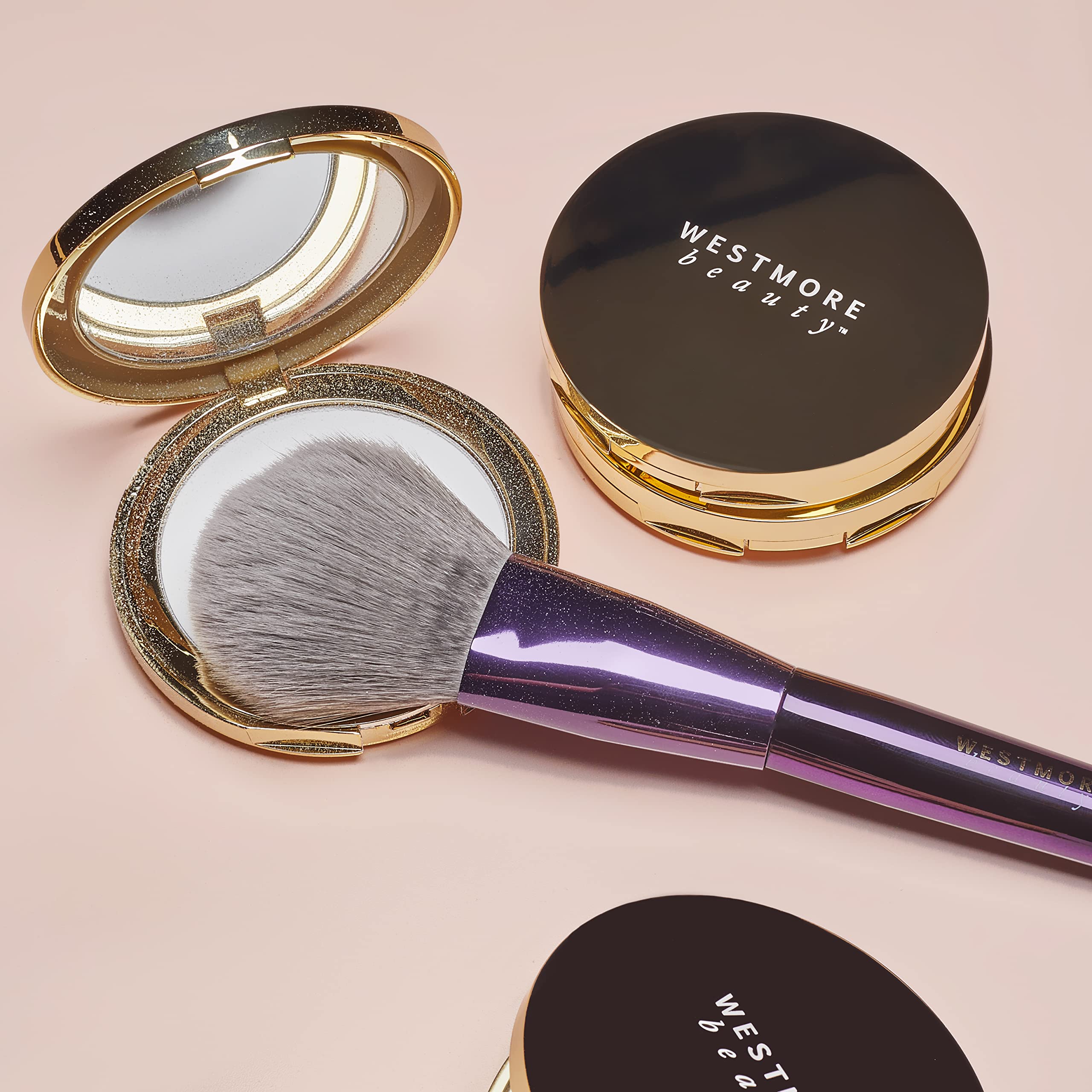 Westmore Beauty After Effects 3-In-1 Photoshop Finishing Powder 0.26 OZ - Face Powder Foundation - Makeup Powder, Setting Powder Makeup, Pressed Powder, Loose Powder Makeup, Face Powder Compact