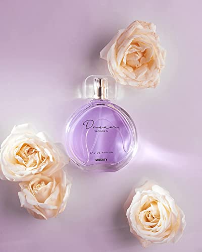 Liberty Perfume for Women, 3.4 Oz Dream Perfumes Long-Lasting Fragrance Eau de Parfum, Luxury Floral Scent for Women Perfume Spray