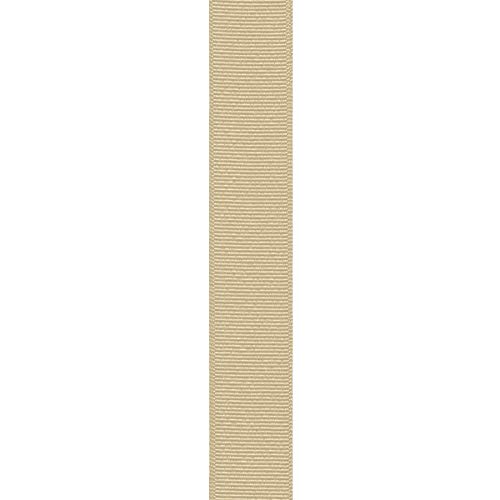 Berwick Offray 7/8" Grosgrain Ribbon, Natural Brown, 20 Yards