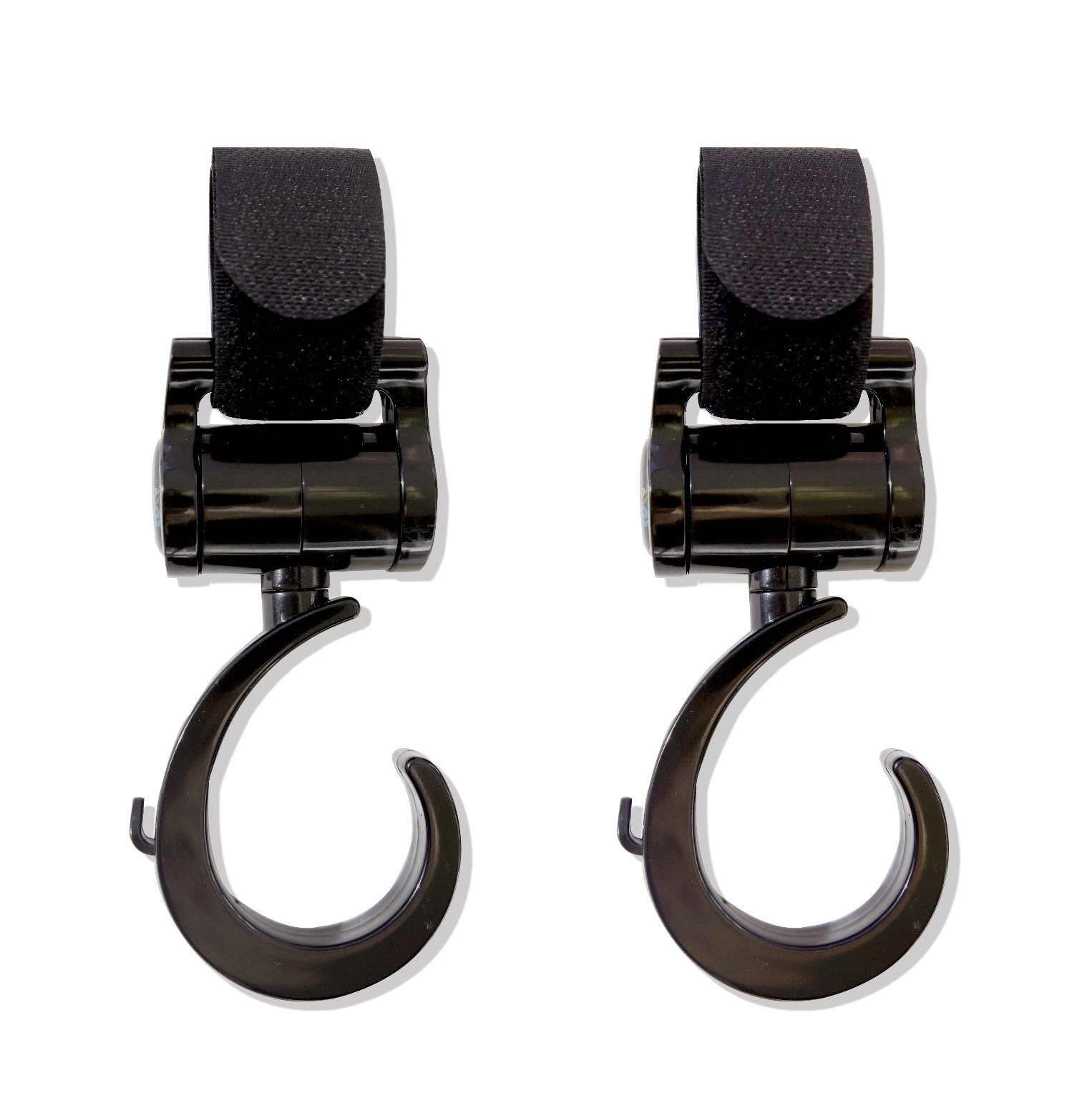 Cheekie Monkie Heavy Duty Stroller Hooks, Multi-Purpose Hooks (2 Pack)