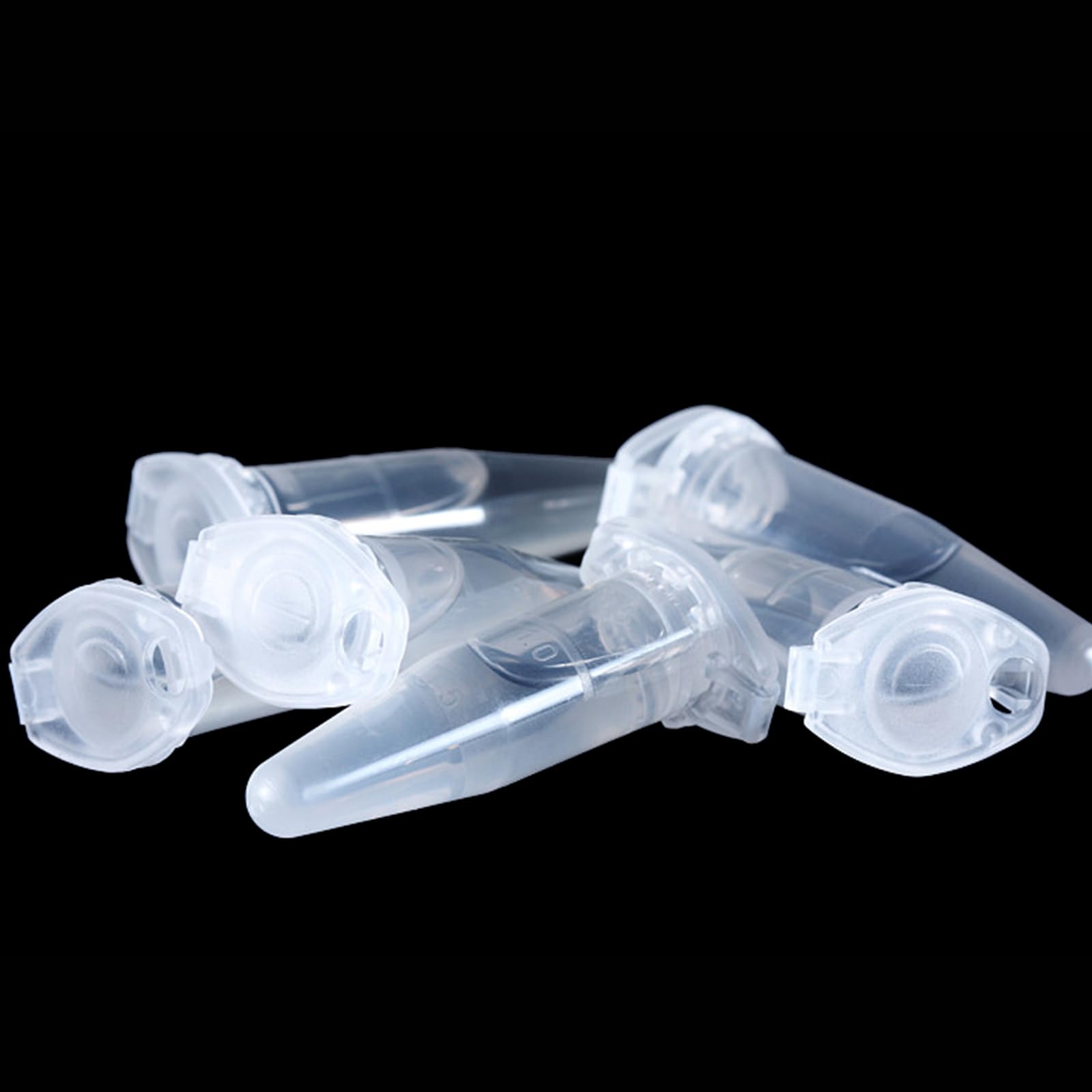 JUAWTYUK Microcentrifuge Tubes,Lab-Grade Polypropylene Graduated Plastic Centrifuge Tubes with Snap Cap - Conical Bottom for Precise Measurements and Research Applications (1.5ml/100pcs)…