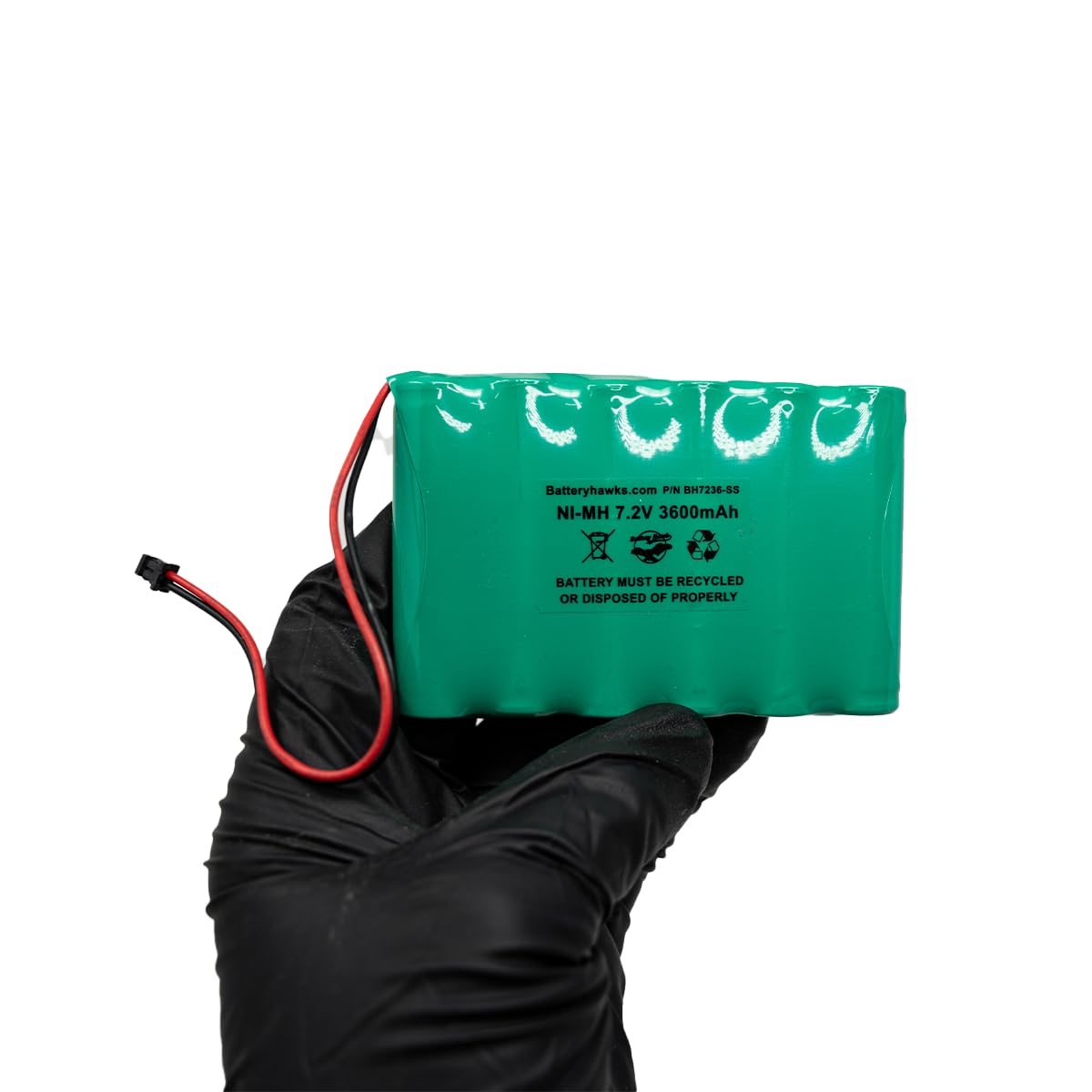 DSC IMPASSA 9057 Battery 6PH-H-4/3A3600-S-D22 7.2v 3600mAh Ni-MH Wireless Security System ADT SCW9057G-433