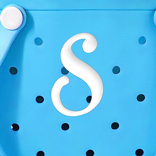 Decorative Lettering for Bogg Bag, White Charm for Bogg Bag Cute Bag Accessories Alphabet Letter Charm Inserts for DIY Personalizing Your Handbag(S)
