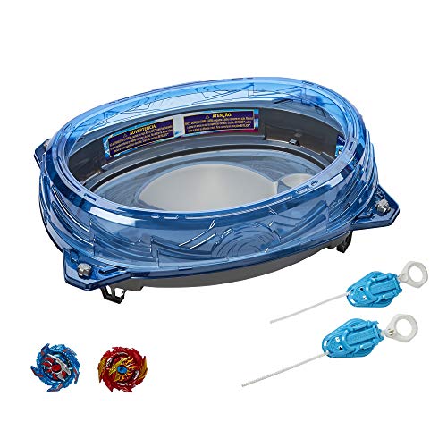 BEYBLADE Burst Surge Speedstorm Volt Knockout Battle Set β Complete Battle Game Set with Beystadium, 2 Battling Top Toys and 2 Launchers