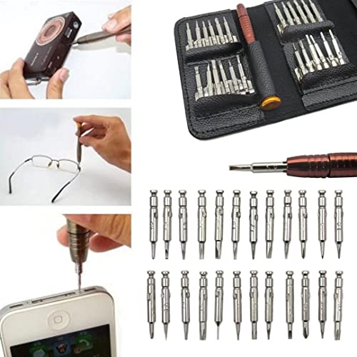 25 in 1 Screwdrivers Repair Kit Set for iPhone HTC LG Samsung MacBook Computer Xbox Wi