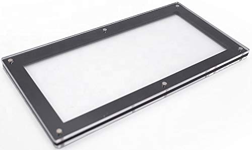 yashchykov Dollar Bill Frame - Money Frame Display - Currency Holder - Clear Picture Frame β Bill Holder (Black Acrylic)