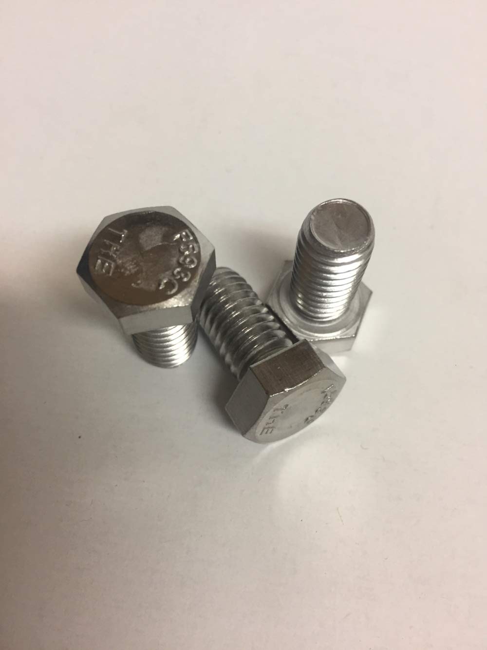 Shorpioen 50-Pack 1/4-20 x 1 1/4 Hex Cap Screw 18-8 Stainless Steel BC-1420CH188