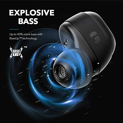 Soundcore Upgraded, Anker Liberty Neo True Wireless Earbuds, Pumping Bass, IPX7 Waterproof, Secure Fit, Bluetooth 5 Headphones, Stereo Calls, Noise Isolation, One Step Pairing, Sports, Work Out