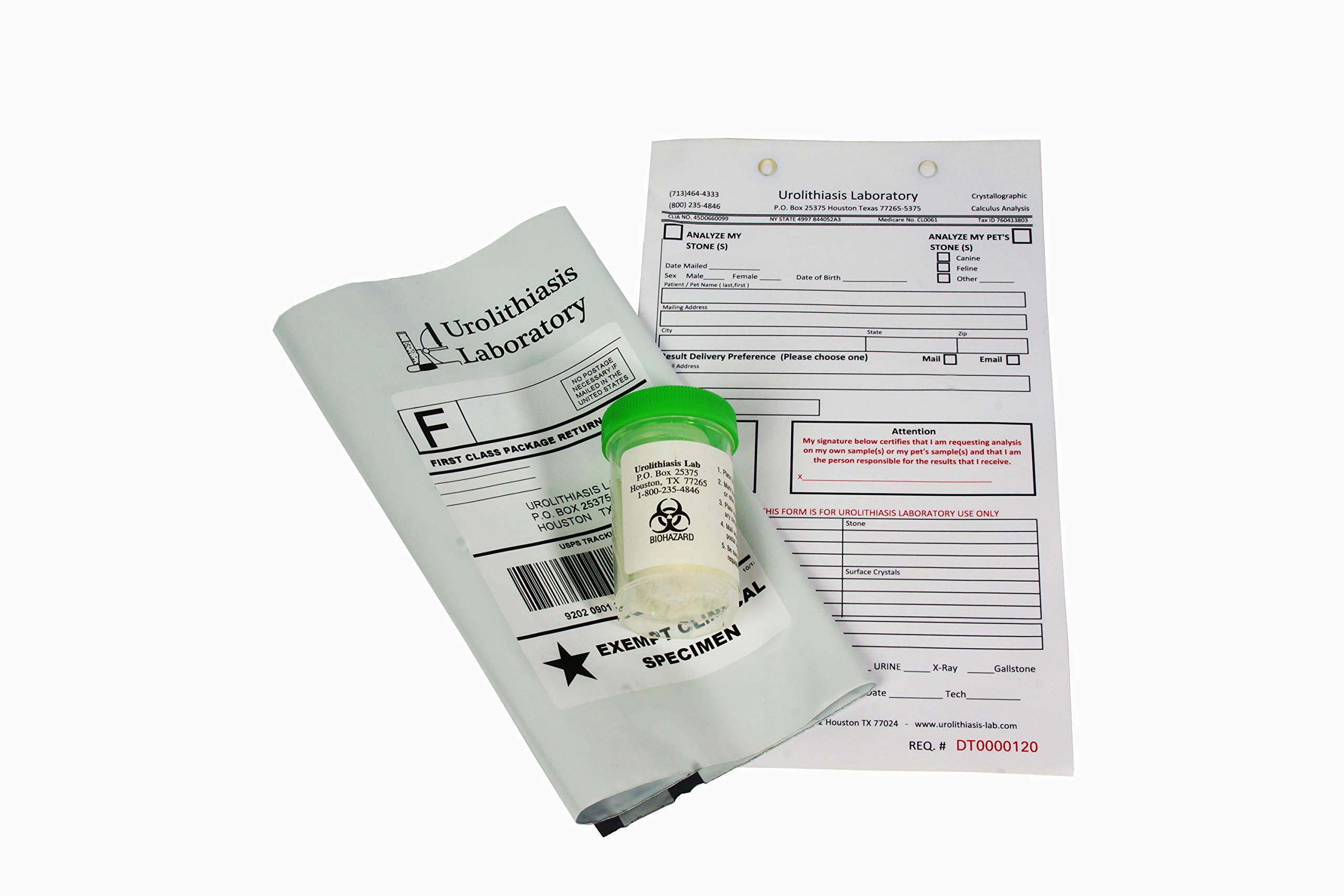 Kidney Stone Analysis Test Kit