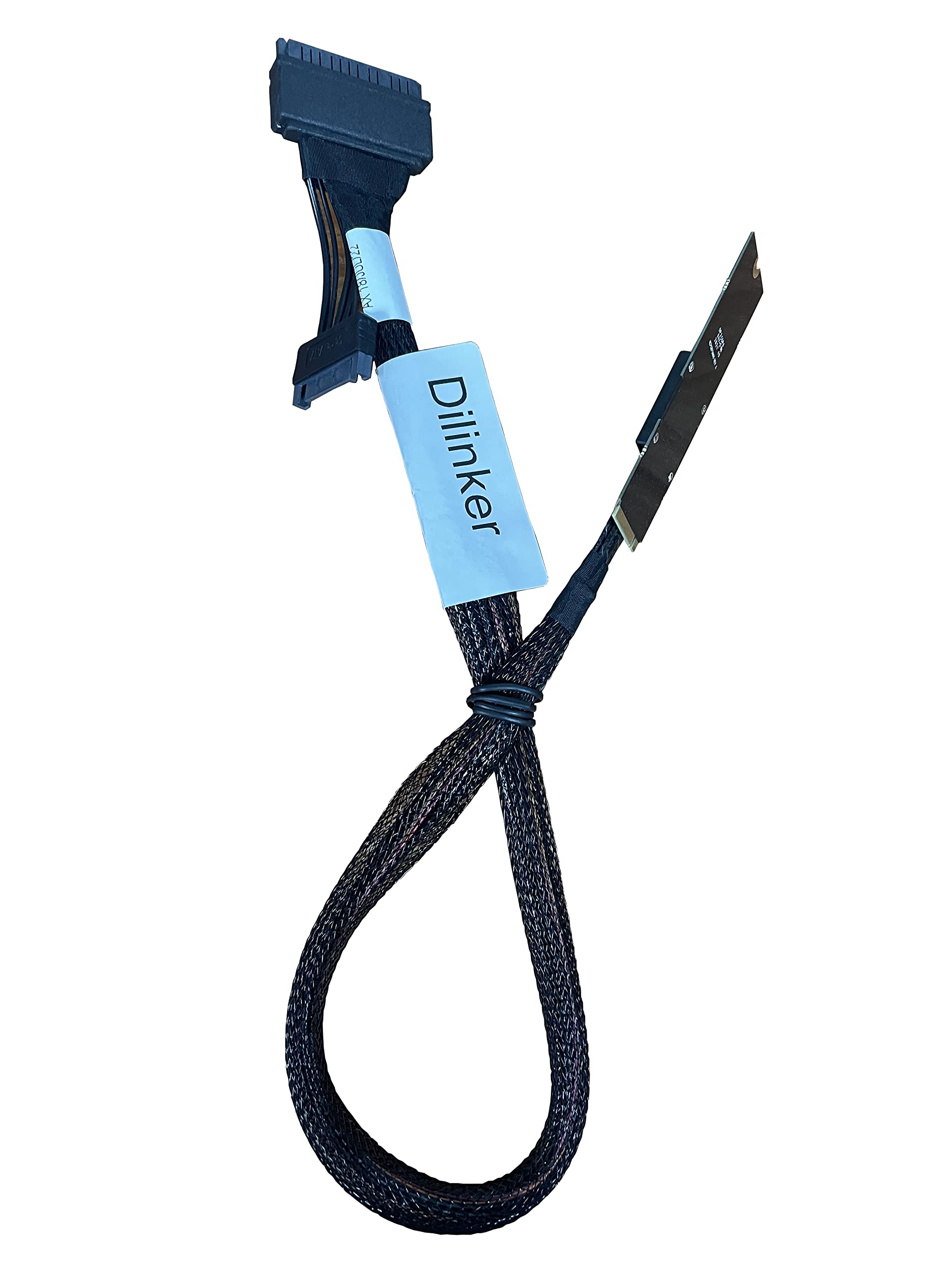 Dilinker ππ’ππ’π§π€ππ« π.π ππ¨ π.π ππππ SSD, ππ
π
-ππππ Drive to π.π Host Adapter,U.2 SSD Converter -with Power Cable(50CM)