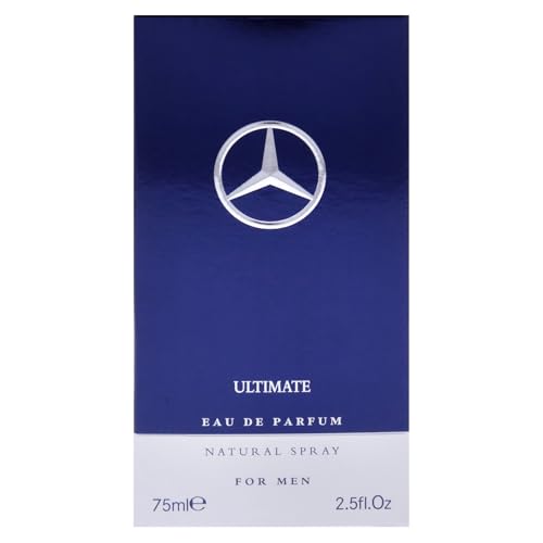 Mercedes-Benz For Men Ultimate - Eau de Parfum for Men - Long Lasting Mens Cologne - Amber, Patchouli Cologne for Men - Perfume for Men - 2.5 oz