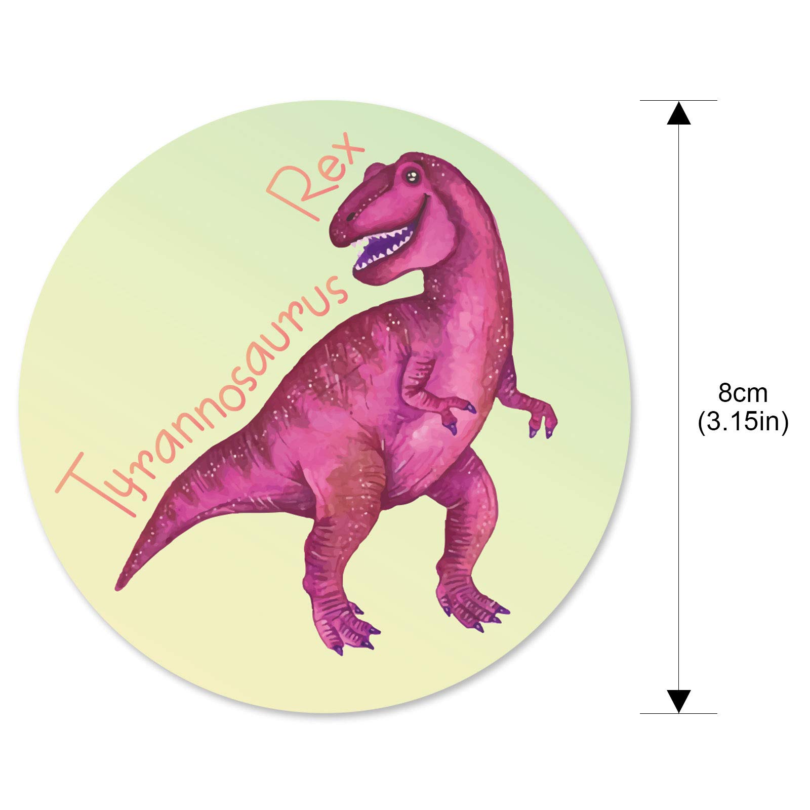 Zonon 10 Pcs Potty Training Stickers Dinosaur Toilet Target Sticker Reusable Potty Targets Color Changing Pee Target for Kid Training Use (Dinosaur)