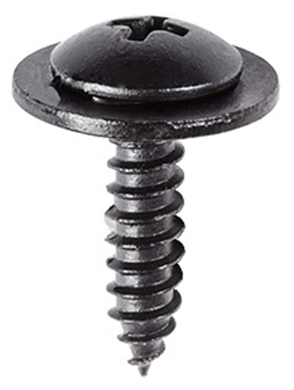Clipsandfasteners Inc 25 Splash Shield Phillips Truss Head Sems Screws Compatible with Honda 90114-SE0-000