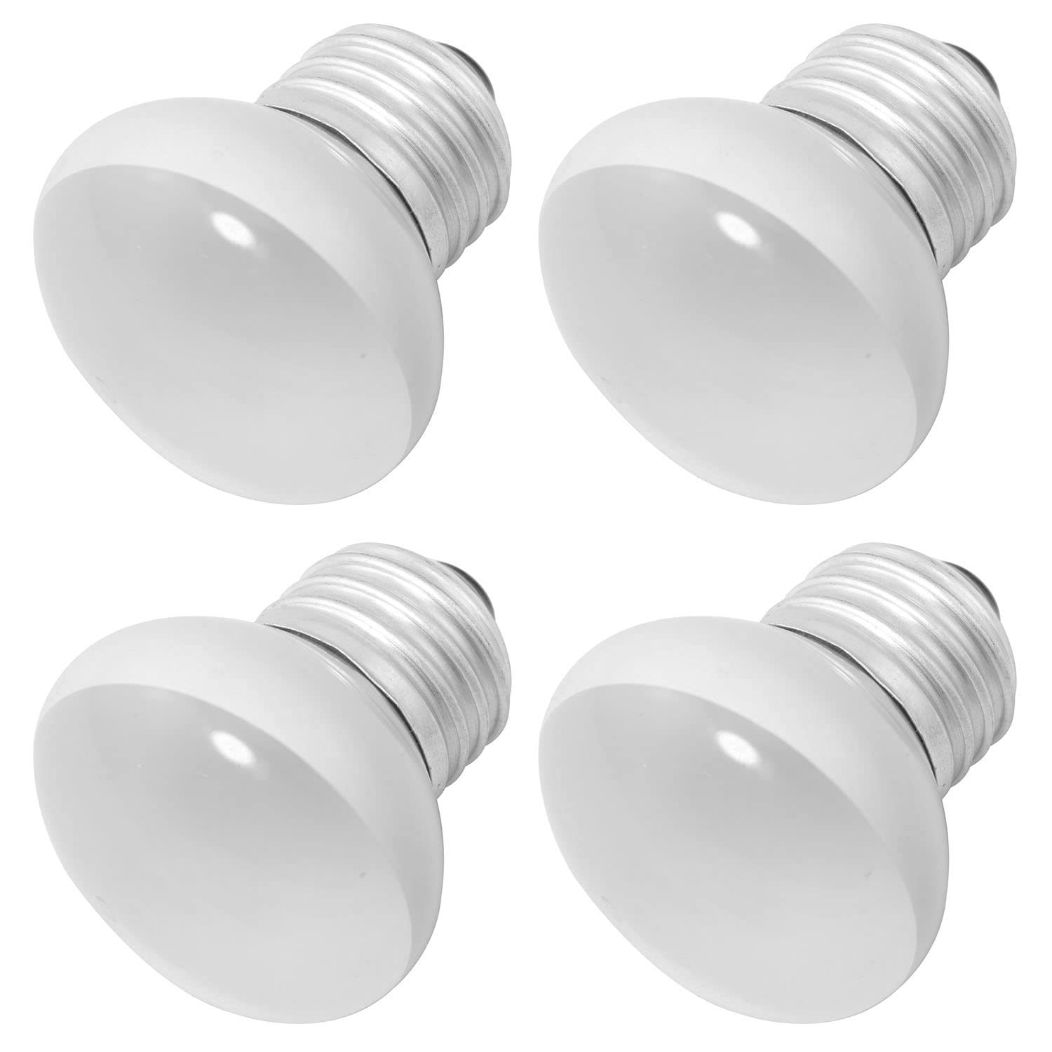 SQXBK R14 Reflector Floodligh 4PCS 120V 40W E26 R14 Reflector Type Replacement Light Bulbs E26 Standard Screw Base Reflector Bulb