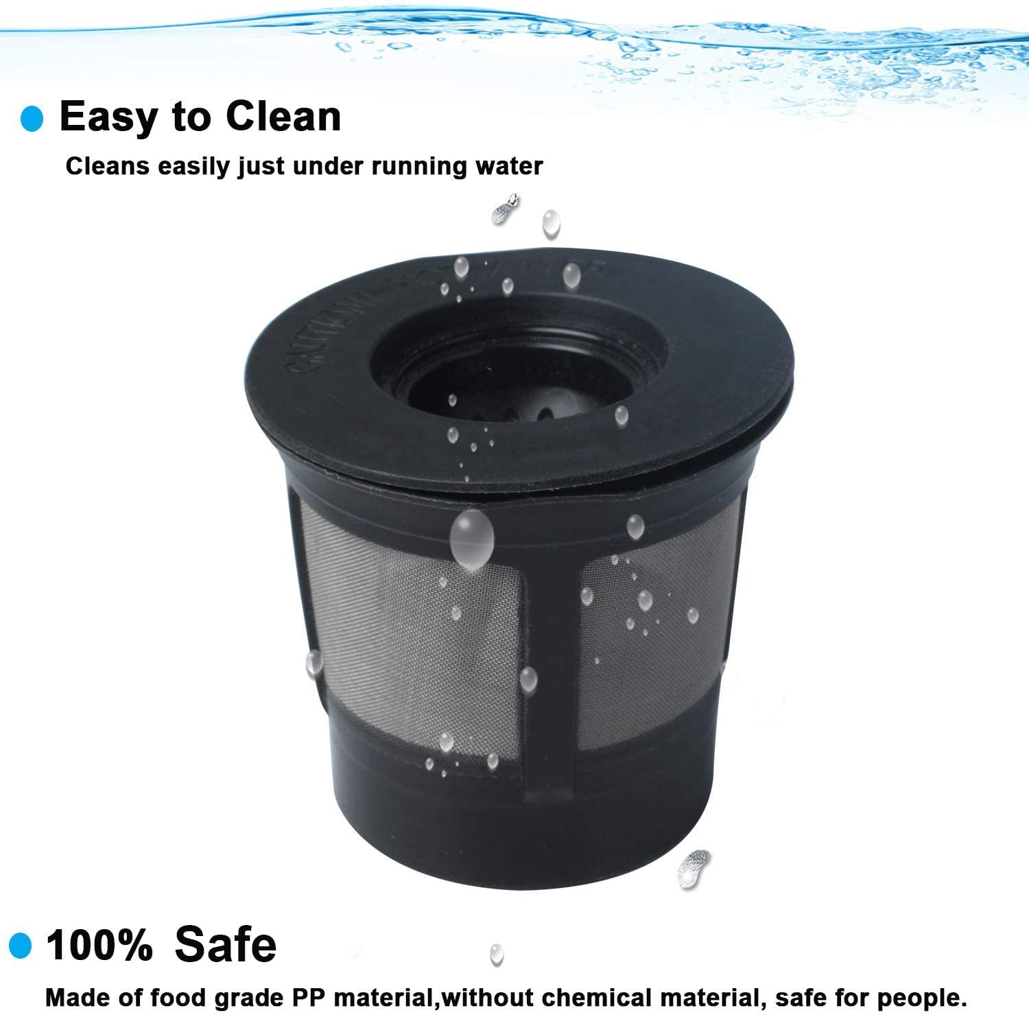 ๐ฎ๐ฌ๐ฎ๐ฏ ๐๐ฅ๐๐ง๐๐๐๐ ๐๐๐ช๐จ๐๐๐ก๐ Mesh Ground Coffee Filter Basket Compatible with K-Duo Essentials and for K-Duo Brewers Machine, Coffee Cup Pod for K Cup and Cleaning Brush