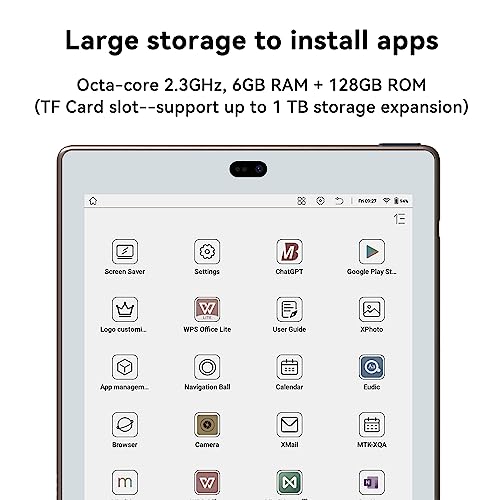 Bigme S6 Color Ereader 7.8" Digital Eink Display Tablet Octa-core 2.3Ghz 6G 128GB Dual Camera Ebook Notepad