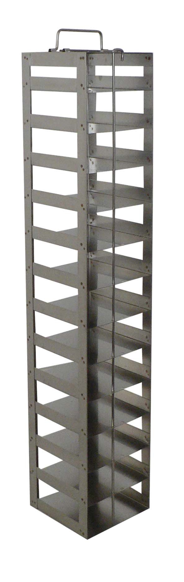 DURA RACK XPRESS CF-13-2 Stainless Steel Vertical Chest Freezer Rack for 2" Boxes