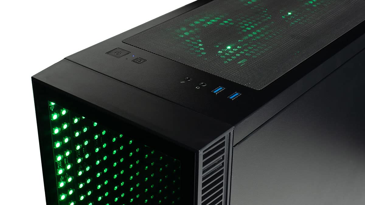 Empowered PC Continuum Micro Gamer Desktop (NVIDIA GeForce RTX 3080 10GB, Intel Core i7-10700K, 32GB RAM, 512GB NVMe SSD + 2TB HDD, 850W PSU, AC WiFi, Windows 11 Home) Gaming Computer