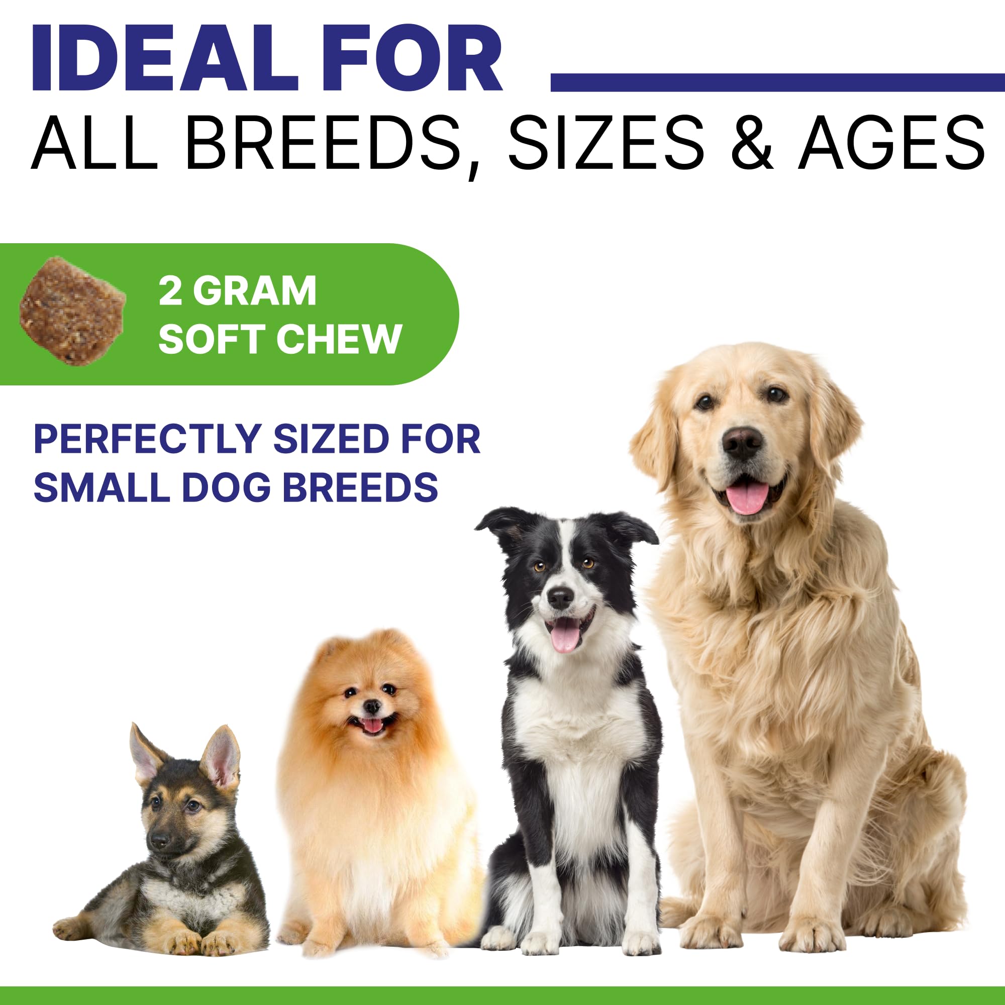 Pawsential Advanced Dog Calming Chews - Anxiety Relief Treats w/Melatonin + Valerian Root - Calm & Sleep Aid Bites - Stress Relief During Fireworks Storms Separation - Anti Anxiety & Aggression Pill