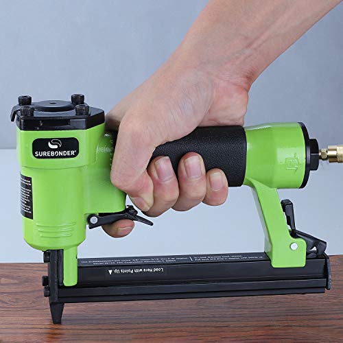9615A Pneumatic 22 Gauge Upholstery Stapler with Case and 15,000 Staples