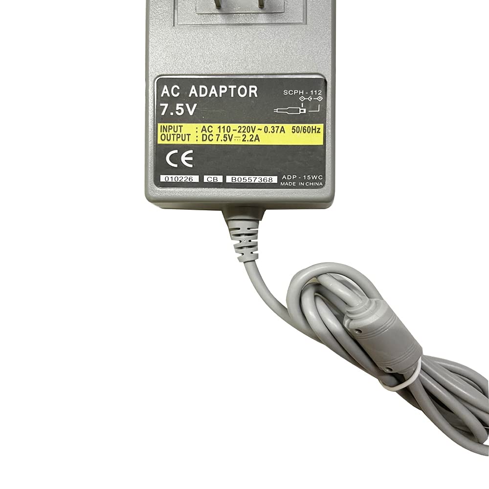 CHILDMORY AC Power Supply Adapter Wall Charger for PlayStation one PS1 Console Gary