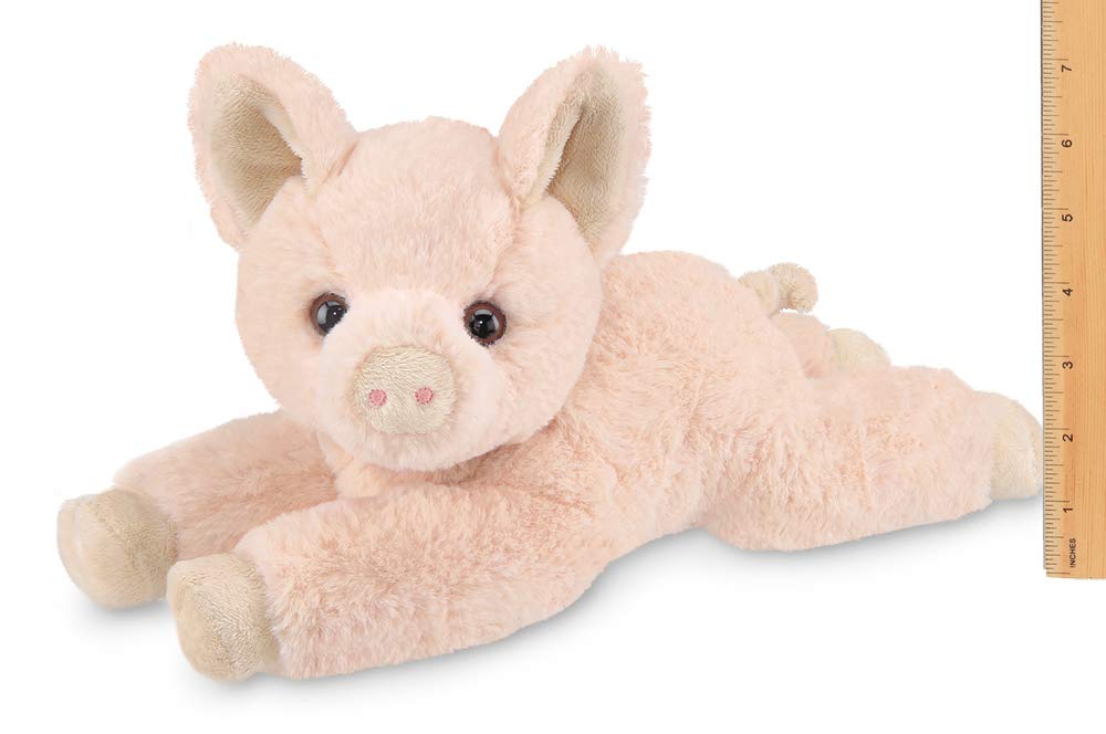 Bearington Pig E. Sue Plush Pig Stuffed Animal, 12 Inches