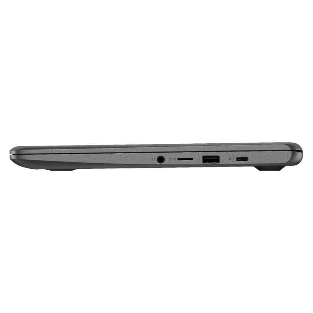 HP 2021 Chromebook 14 Inch Non-Touch Laptop, AMD A4-9120C up to 2.4 GHz, 4GB DDR4 RAM, 32GB eMMC, WiFi, Bluetooth, Webcam, Chrome OS, Gray + NexiGo 32GB MicroSD Card Bundle