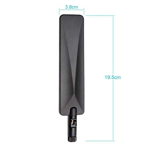 Bingfu 4G LTE Antenna 9dBi SMA Male Cellular Antenna (2-Pack) Compatible with 4G LTE Wireless CPE Router Hotspot Cellular Gateway Industrial IoT Router Trail Camera Game Camera Outdoor Security Camera