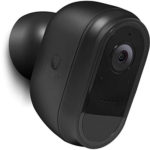 Swann Wire-Free 1080p Full HD Indoor & Outdoor Waterproof Recharcheable Security Camera with Night Vision, 2-Way Talk, Heat, Motion & Person Detection, Free Cloud & Local Recording.